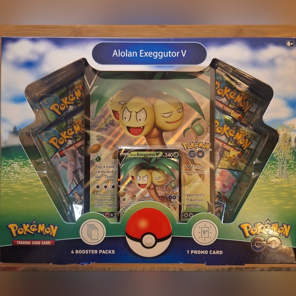 Pokemon | Video Games & Consoles | Pokemon Alolan Exeggutor V Trading ...
